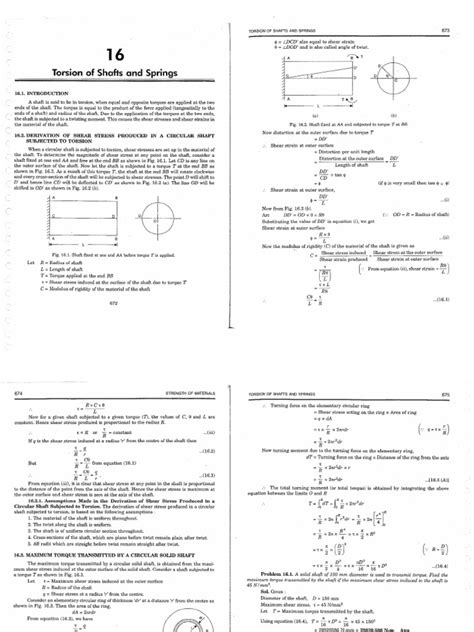 Elastic Torsion Analysis Pdf