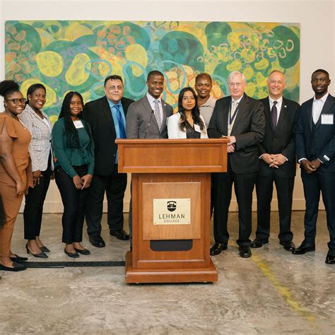 The Duke Of Gloucester Visits Lehman College Receives Honor For