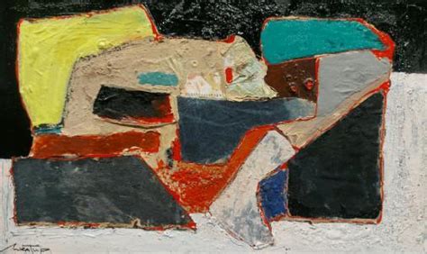 Купити картину «Без назви 79 абстракція олійними фарбами на двп в стилі абстрактний