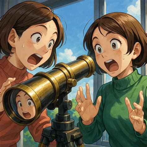 双子姉妹の驚き望遠鏡大発見 凪月 Natsukiの作品 Aipictors Ai画像投稿サイト・生成サイト 双子姉妹の驚き望遠鏡大発見 凪月 Natsukiの作品 Aipictors Ai画像投稿サイト・生成サイト