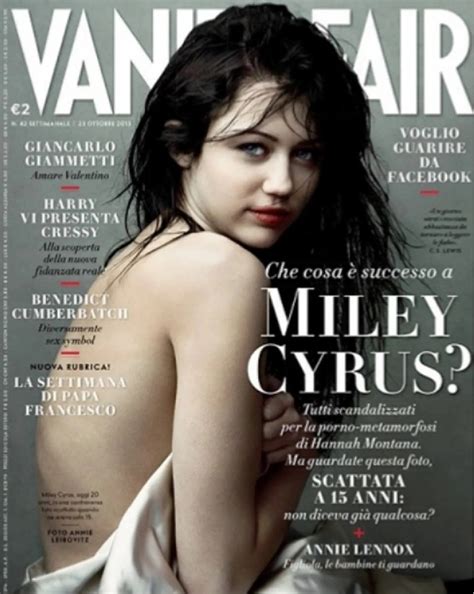 15 Jaar Na Omstreden Toplessfoto Onthult Miley Cyrus Hoe Het Achter De