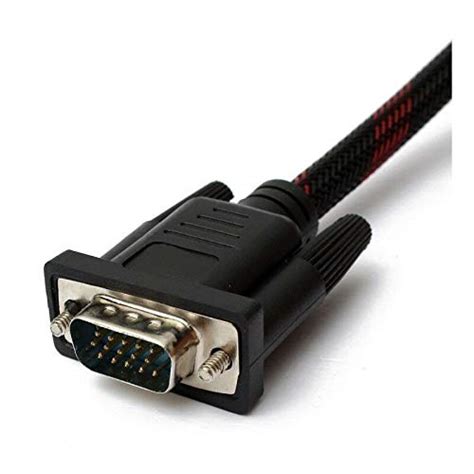 Full HD P HDMI Male To Pin VGA Connector Adapter Converter Cable For C T Amazon In