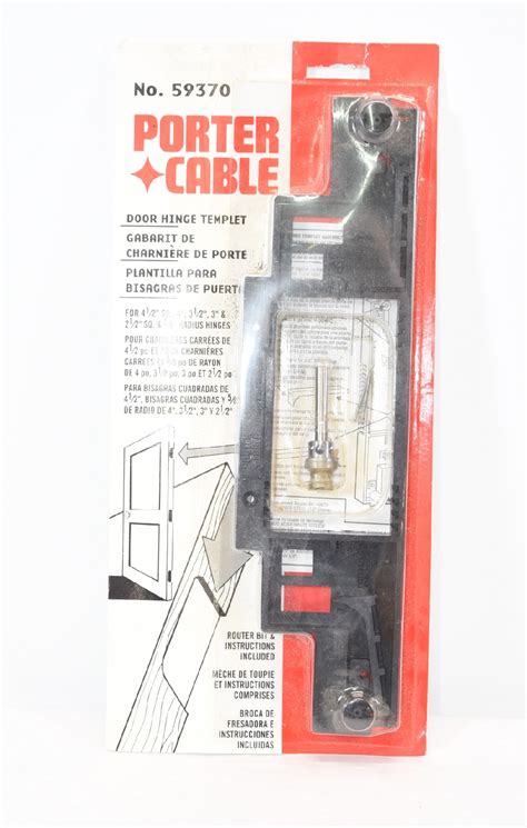 Porter Cable Door Hinge Template Landsborough Auctions