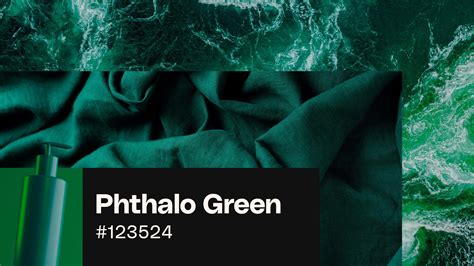 Phthalo Green Color Codes Color Palettes And Uses