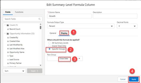 How To Create A Win Report In Salesforce