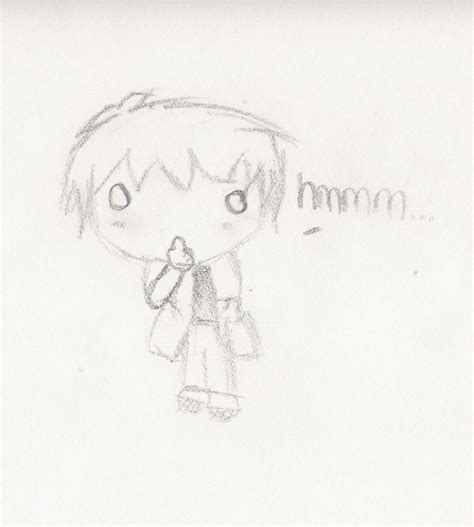 Chibi Thinking By Punkxgoesxanime On Deviantart
