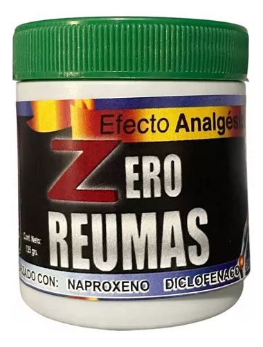 Pomada Zero Reumas Analgésica Con Diclofenaco Y Naproxeno Meses Sin