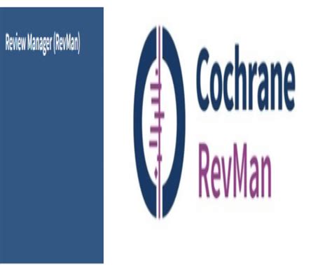 Revman 5 And Revman Web Important Updates For Editorial Staff