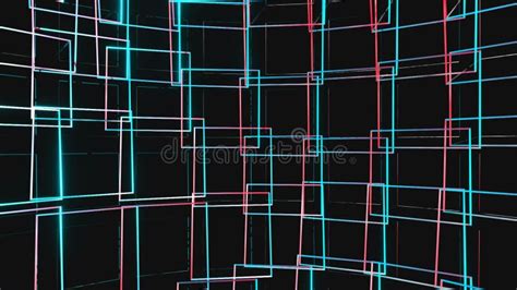 Seamless Loop 3d Animation Geometric Patterns For Live Concert Music Video Abstract Trippy Acid