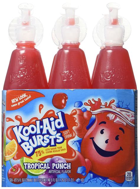 Amazon Kool Aid Bursts Berry Blue Ready To Drink Juice Count