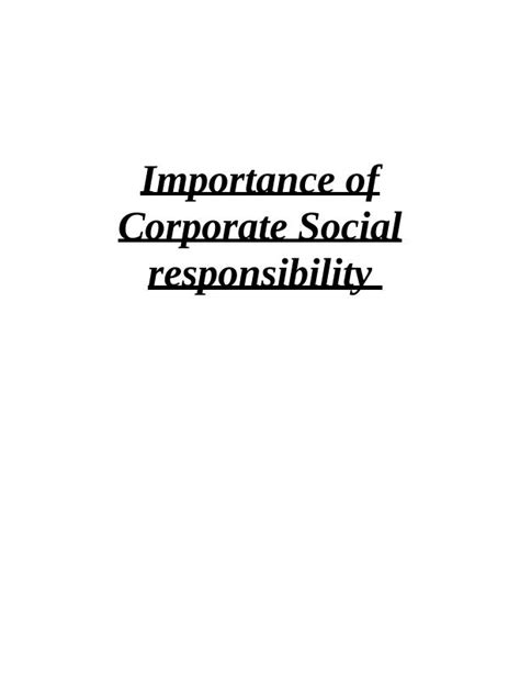 Importance Of Corporate Social Responsibility In Hospitality Business