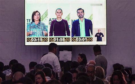 ¿quién Ganó El Segundo Debate Presidencial Partidos Difunden Encuestas