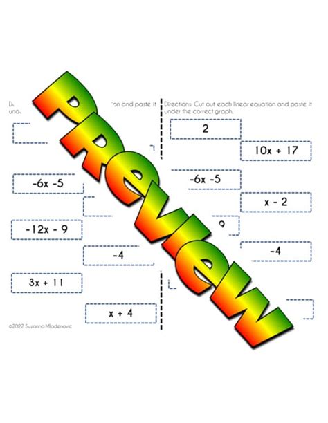 Adding And Subtracting Expressions Cut And Paste Drag And Drop Digital