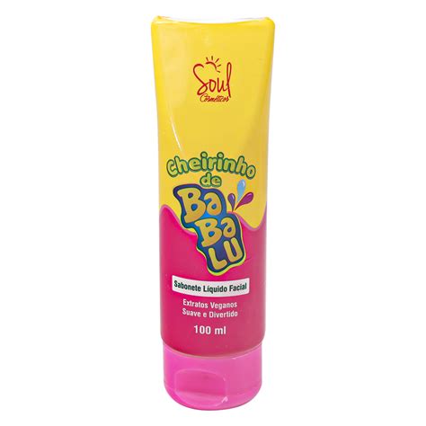 Sabonete Liquido Facial Cheirinho De Babalu 100ml Soul Cosmeticos