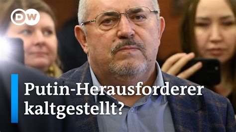 Putin Herausforderer Nadeschdin Ist Nur Scheinbar Gescheitert DW