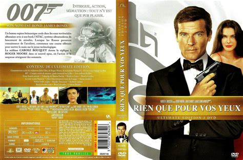 Jaquette Dvd De James Bond 007 Rien Que Pour Vos Yeux V3 Cinéma Passion