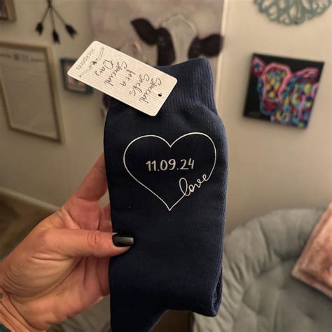 Custom Printed And Personalized Extra Large Socks For Men Add Your Own
