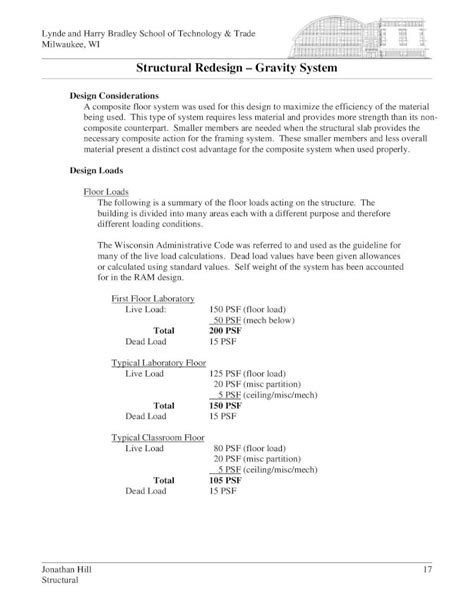 Pdf Structural Redesign Gravity Systemstructural Redesign