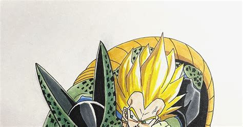 模写 ドラゴンボール スーパーベジータ 描いてみた いろんなアニメキャラ描いてみたのイラスト Pixiv