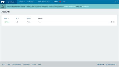 Rancher 使用入门 奇妙的 Linux 世界