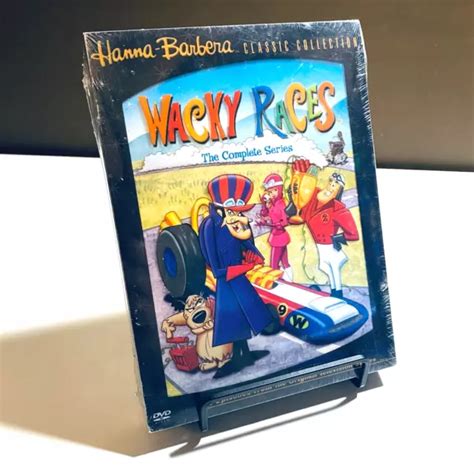 Hanna Barbera Classic Collection Wacky Races Complete Series 3 Discs