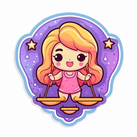 Premium Ai Image Cute Libra Design