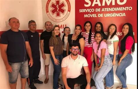 Profissionais do SAMU de São José de Piranhas agradecem ao prefeito Bal