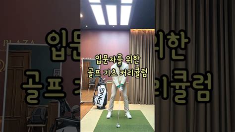 골프 기초 커리큘럼 따라하기 골프기초 골프입문 하프스윙 골프레슨 Youtube
