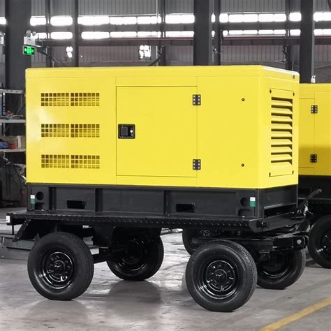 Cummins Perkins Yangdong Faw Engine Trailer Type Removable Portable