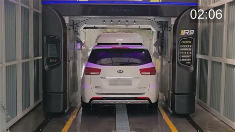 노브러쉬 무인셀프세차기 세차영상 Youtube