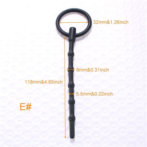 Silicone Hollow Urethra Sounds Of 5 Stylesurethral Plug For Etsy