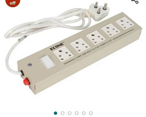 3 Pin 6 Electric Extension Socket At ₹ 400piece In Noida Id