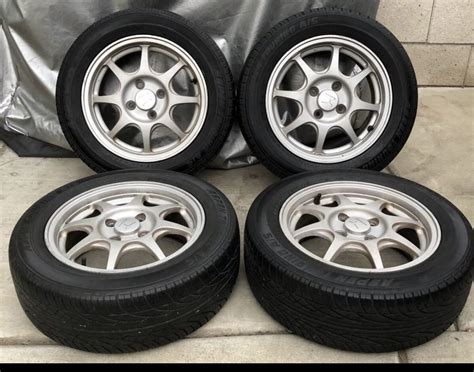 Wheels Honda Civic Hx 14 Oem Factory Original Made By Enkei Rims With