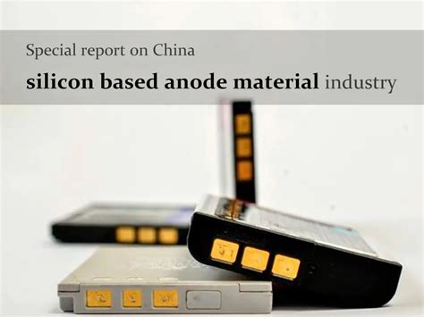 Special Report On China Silicon Based Anode Material Industry Tycorun