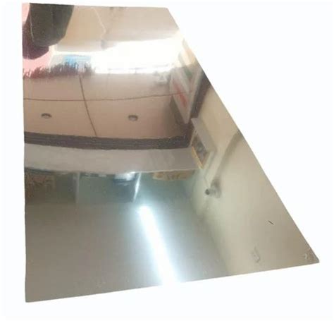 Silver Mirror Finish Acrylic Glass Sheet Size 4x2 Ft At Rs 1920piece