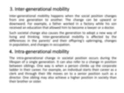 SOLUTION Mobility Introduction And Types Of Mobility Studypool
