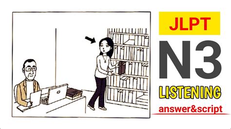 Jlpt N3 Listening Practice 2025 Answers And Script Youtube