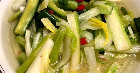 白菜セロリきゅうりの中華風酢の物 By ケミライス 【クックパッド】 簡単おいしいみんなのレシピが319万品