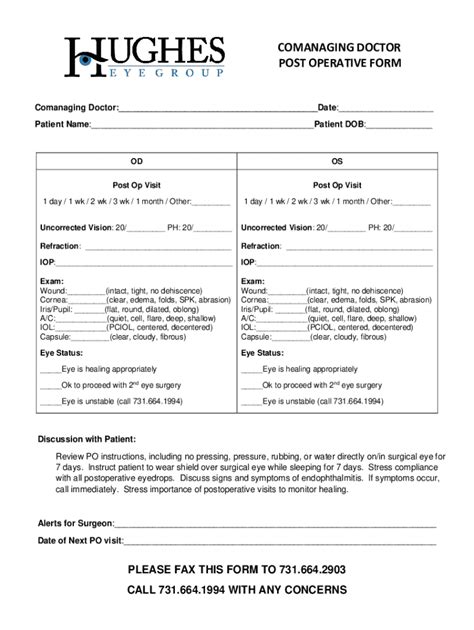 Fillable Online Why Coding For Cataract Co Management May Be More