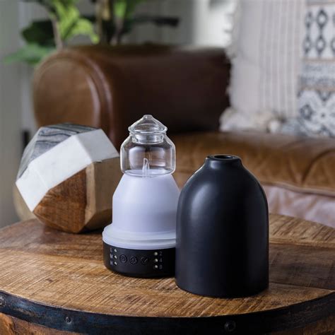 Onyx Essential Oil Nebulizer Diffuser Candle Warmers
