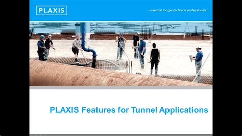 Plaxis Webinar Tunnelling In Rock With Plaxis Youtube