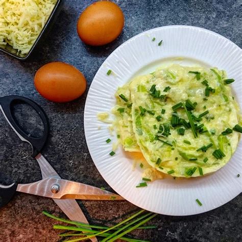 Omelette Aux Poireaux