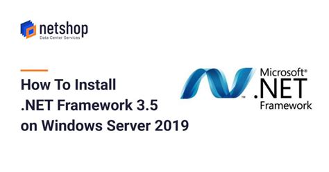 Netshop Isp On Linkedin How To Install Net Framework 35 Using Server Manager On Windows Server