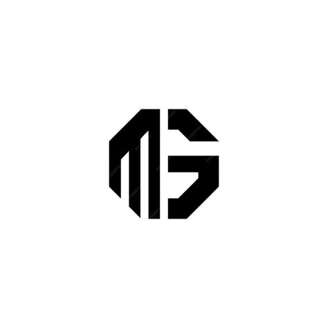 Mg Initials Logo Design Initial Letter Logo Creative Luxury Logo