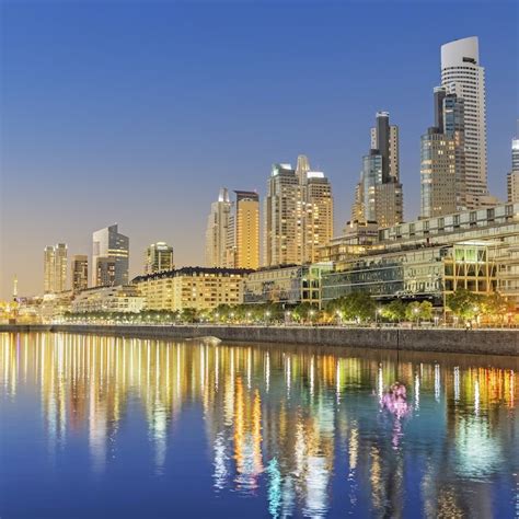 Argentina City At Night