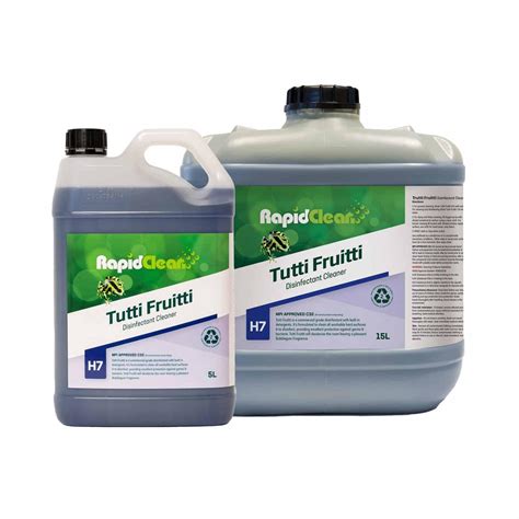 Rapid Clean Tutti Fruitti Concentrate Disinfectant Deodoriser Cleaner