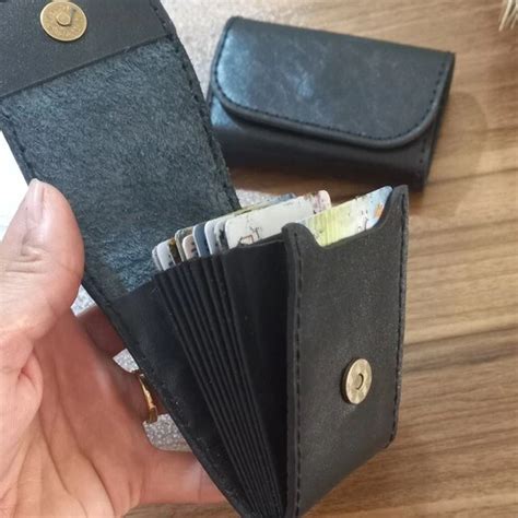 خرید و قیمت جاکارتی آکاردئونی عمودی از جنس چرم گاوی کاملا دستدوز با