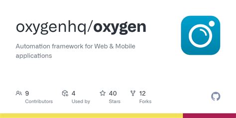 GitHub Oxygenhq Oxygen Automation Framework For Web Mobile Applications