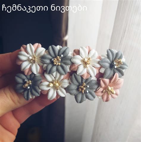 🌸🌼🌻თმის სამაგრები ჩემნაკეთინივთები ჩემნაკეთი ნივთები