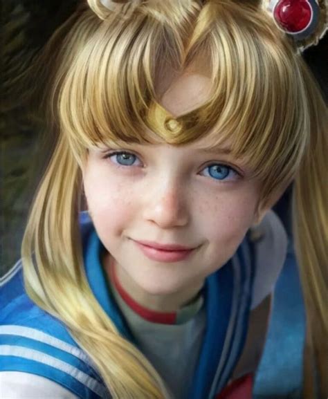 Sailor Moon Personagem Ganhou Forma Humana Nas Mãos De Um Artista
